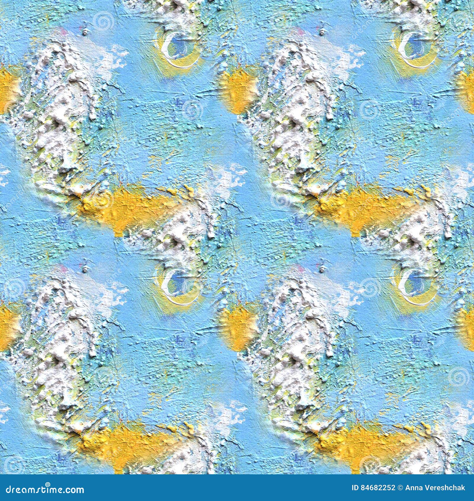 Abstract Artistic Pattern with Short Hand Drawn Strokes. Seamless ...