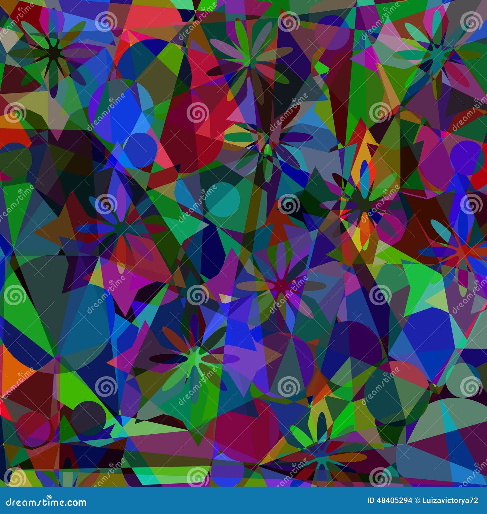 Polygonal Mosaic Background Vector Illustration | CartoonDealer.com ...