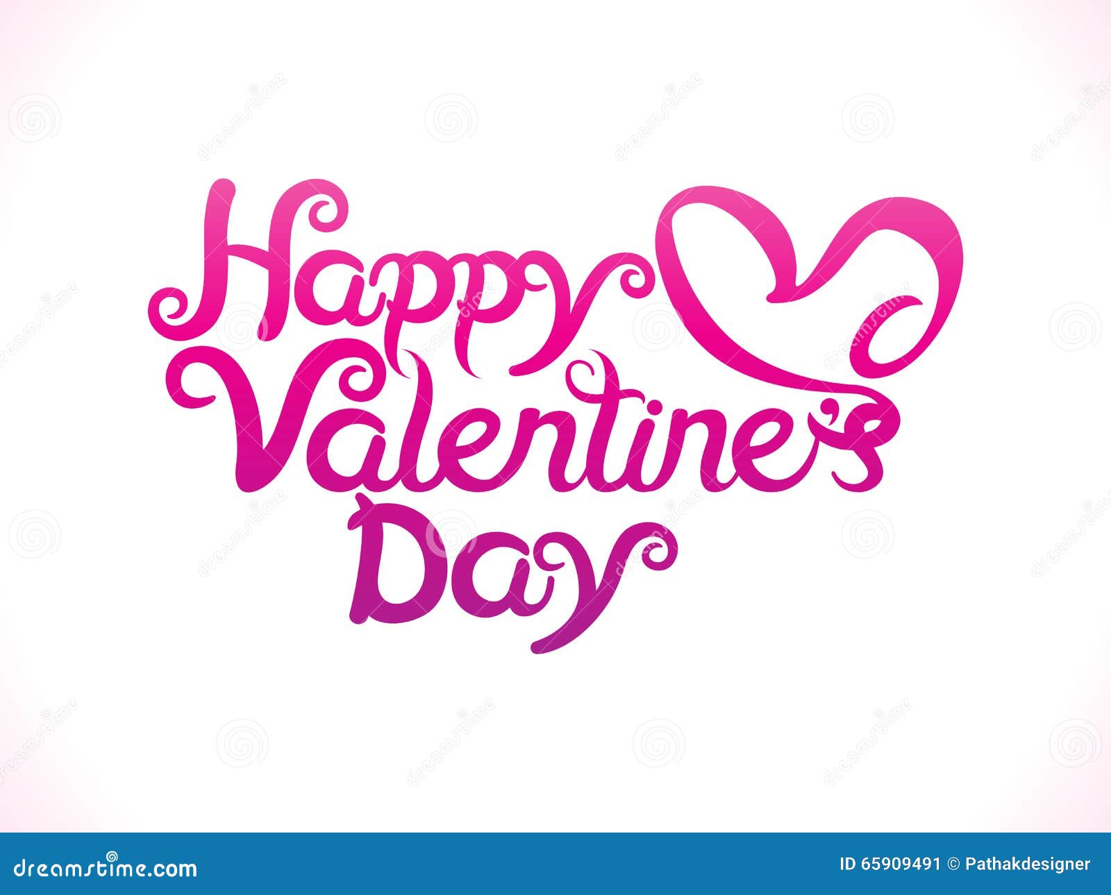 Abstract Artistic Valentine Day Text Stock Vector - Illustration of ...