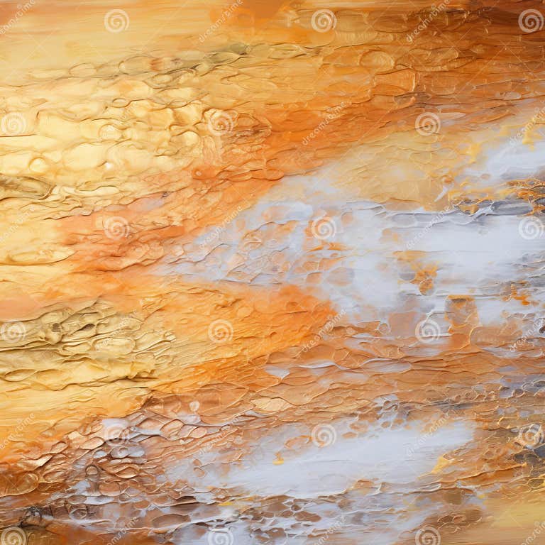 Abstract Artwork Featuring Shiny Bumpy Texture on White Stock ...