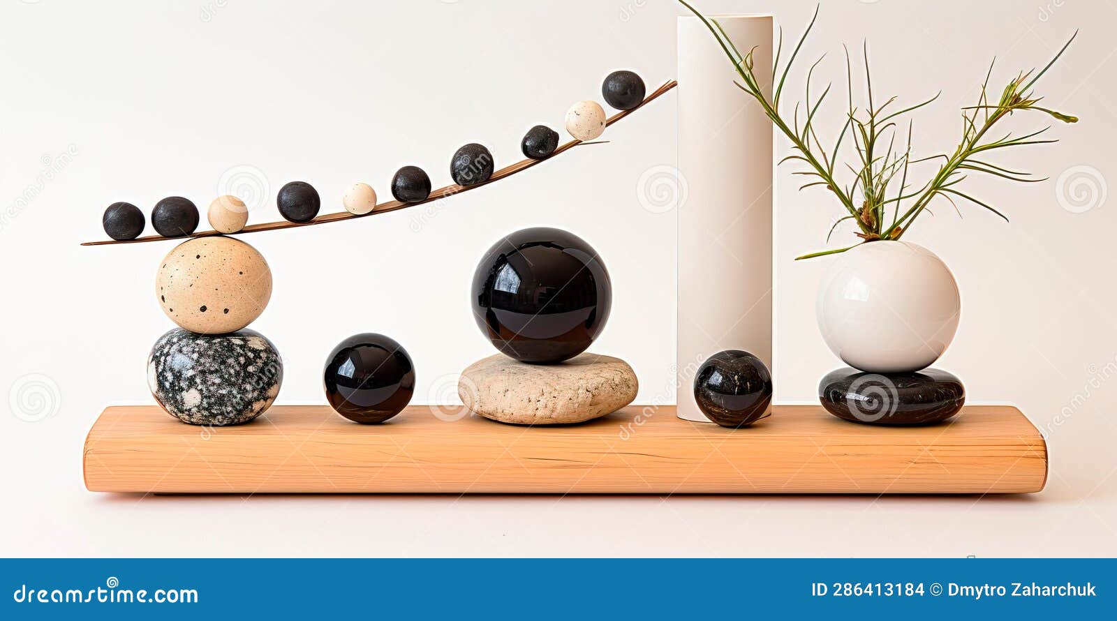 Abstract Artwork Inspired by the Concept of Balance and Harmony Stock ...