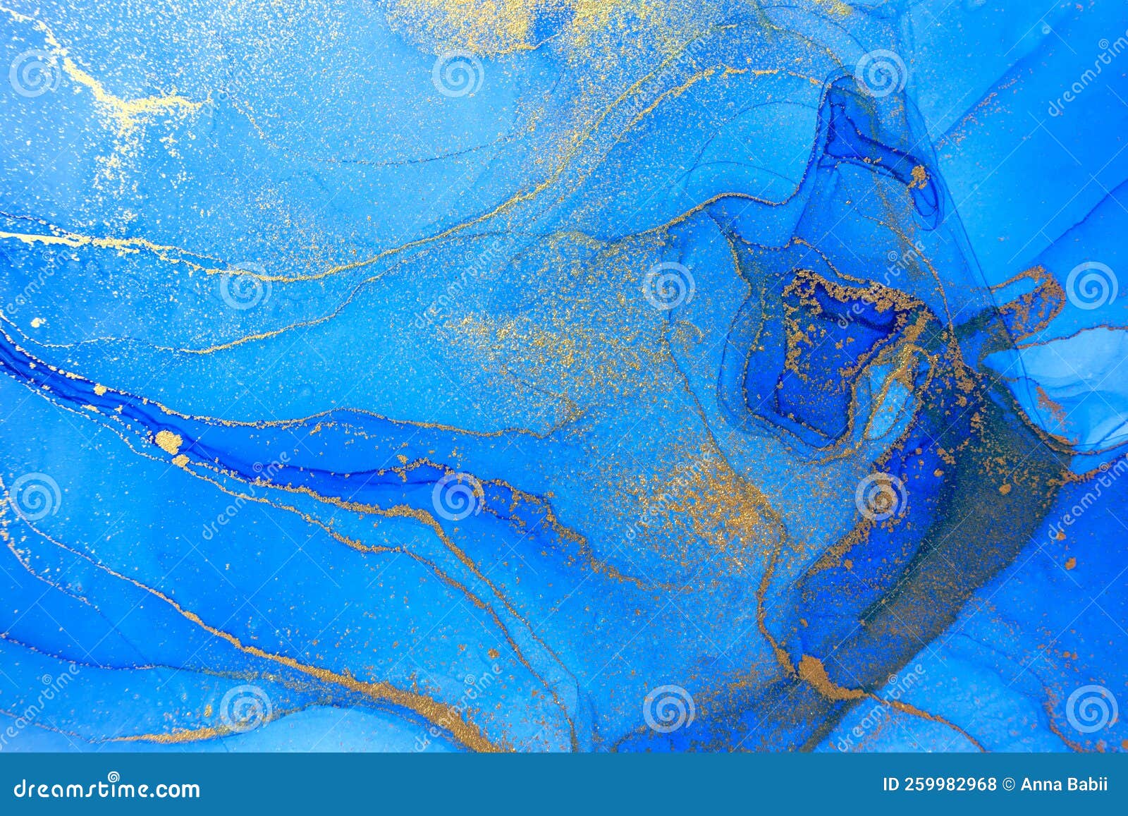 Abstract Artwork Ocean Wave Imitation Pattern. Stock Photo - Image of ...