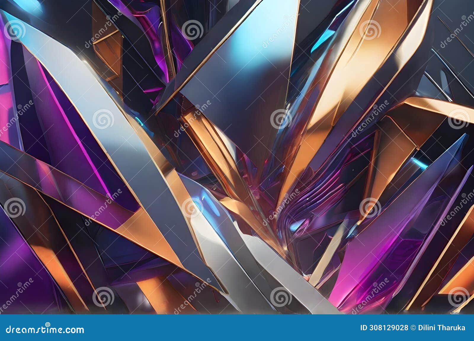 Abstract Artwork that Resembles a Symphony of Colorful Lights Dancing ...