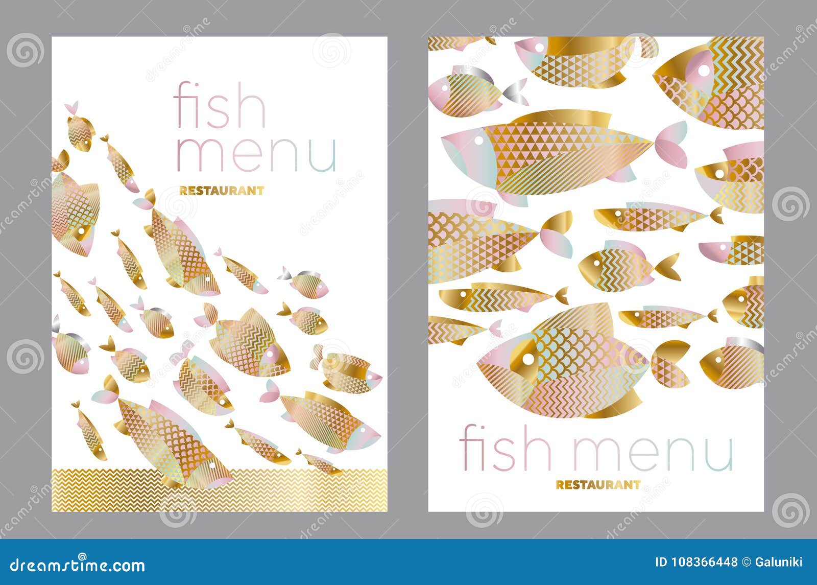 Set Of Assorted Gold Ribbons Isolated On White Background. Royalty-Free ...