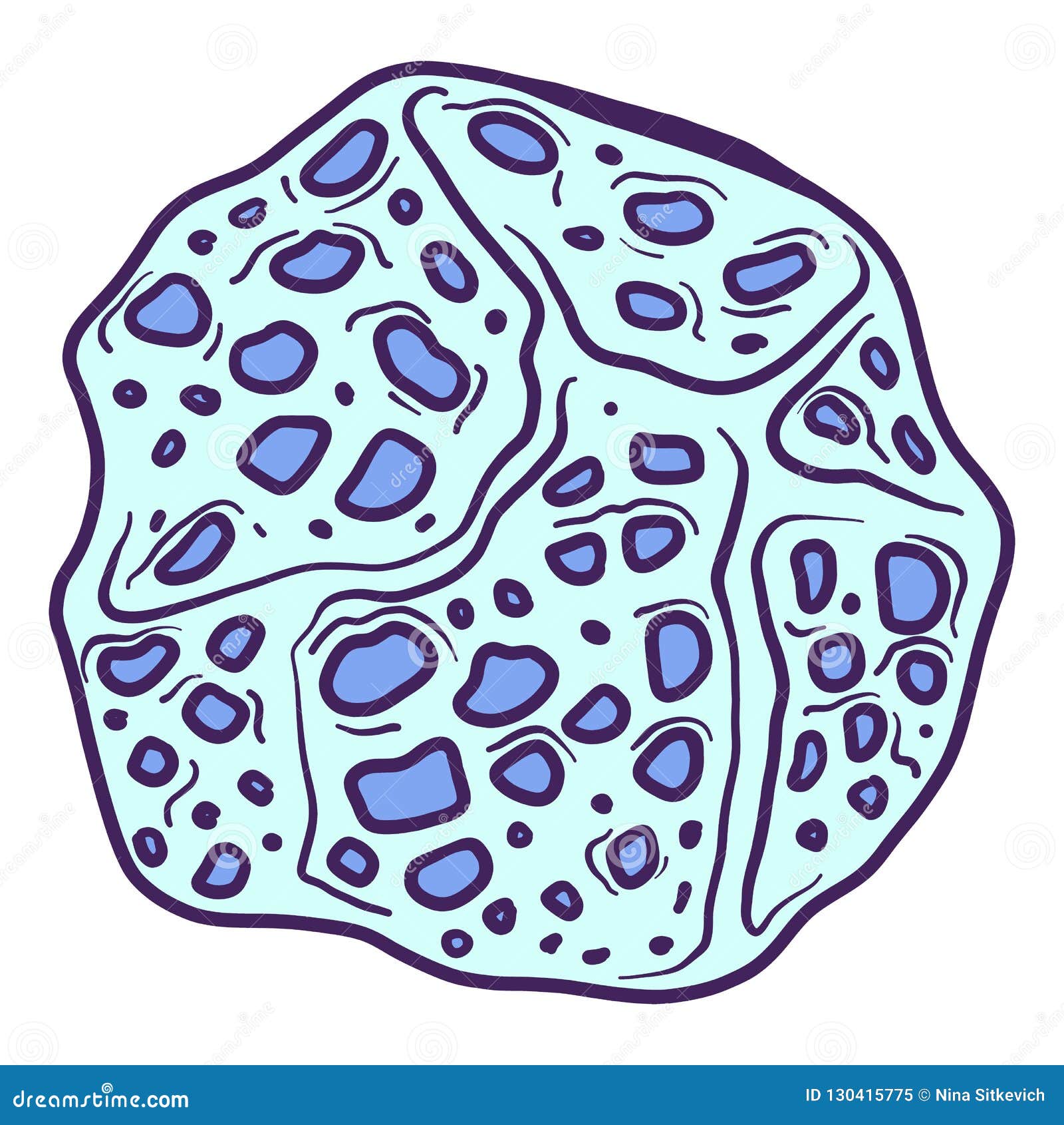 Abstract Asteroid Icon, Hand Drawn Style Stock Vector - Illustration of ...