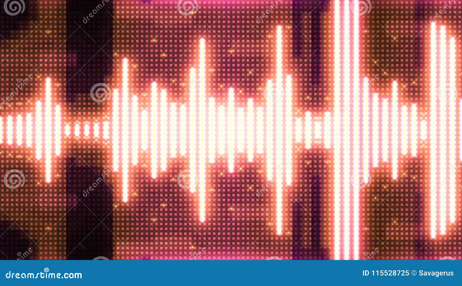 Audio Equalizer Background. Stock Illustration - Illustration of ...