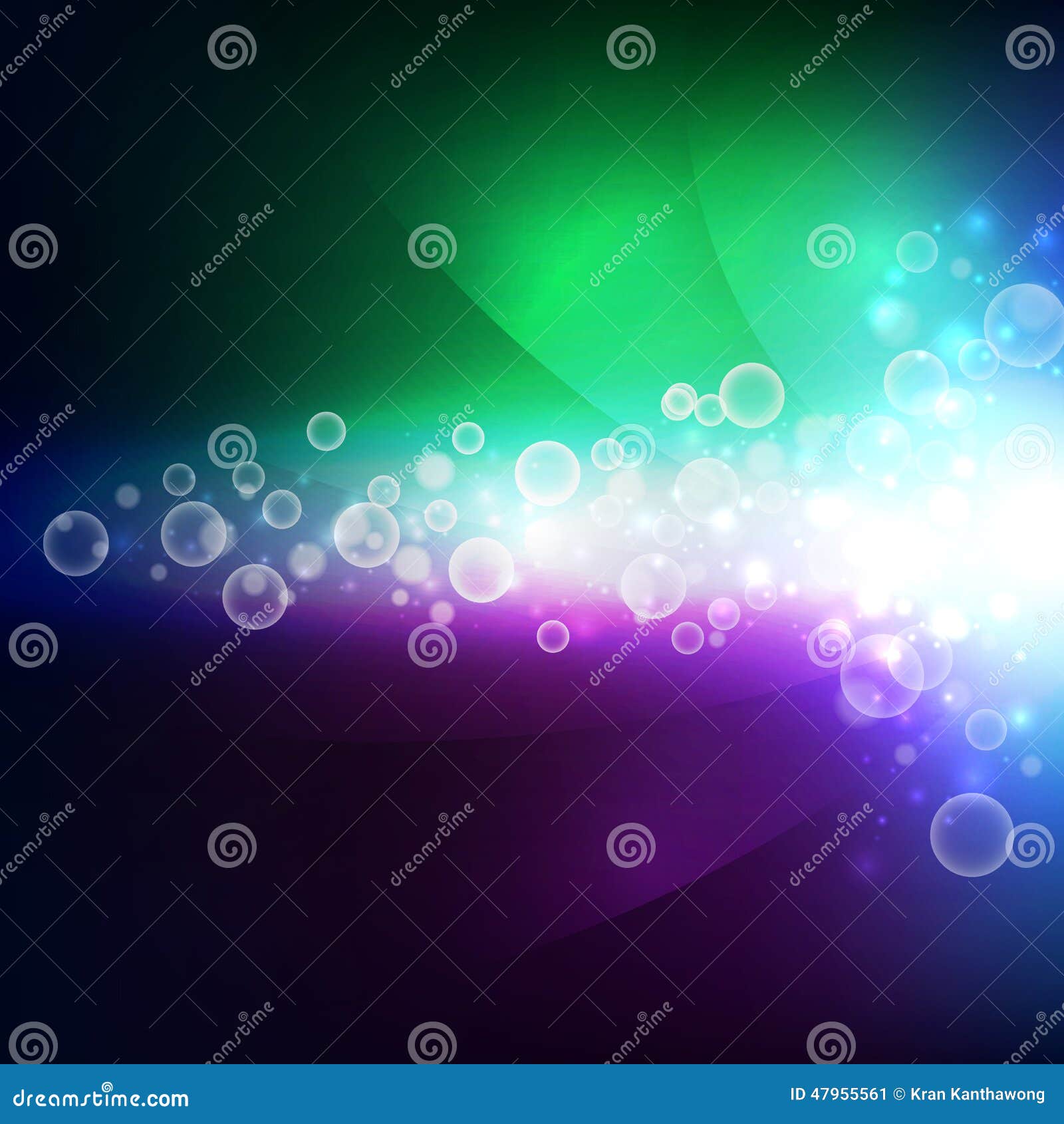 Abstract Aura Light Universe, Illustration Background Stock Vector ...