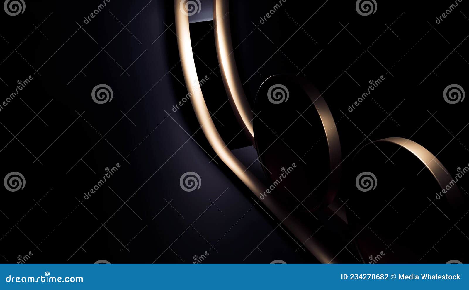 Abstract Automatic Mechanism with Three Flat Disk Shaped Objects ...