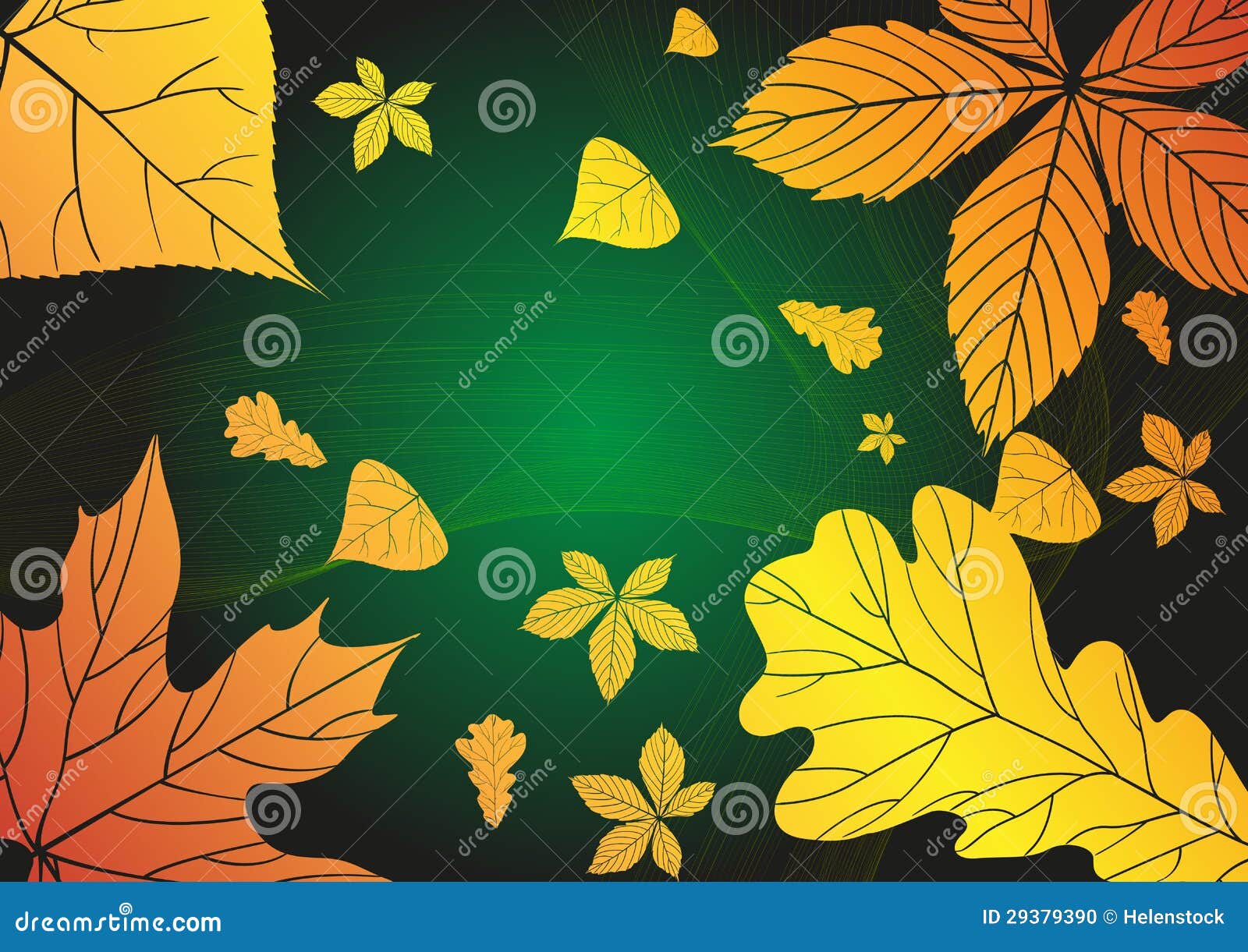 Abstract Autumn Background. Stock Vector - Illustration of color ...