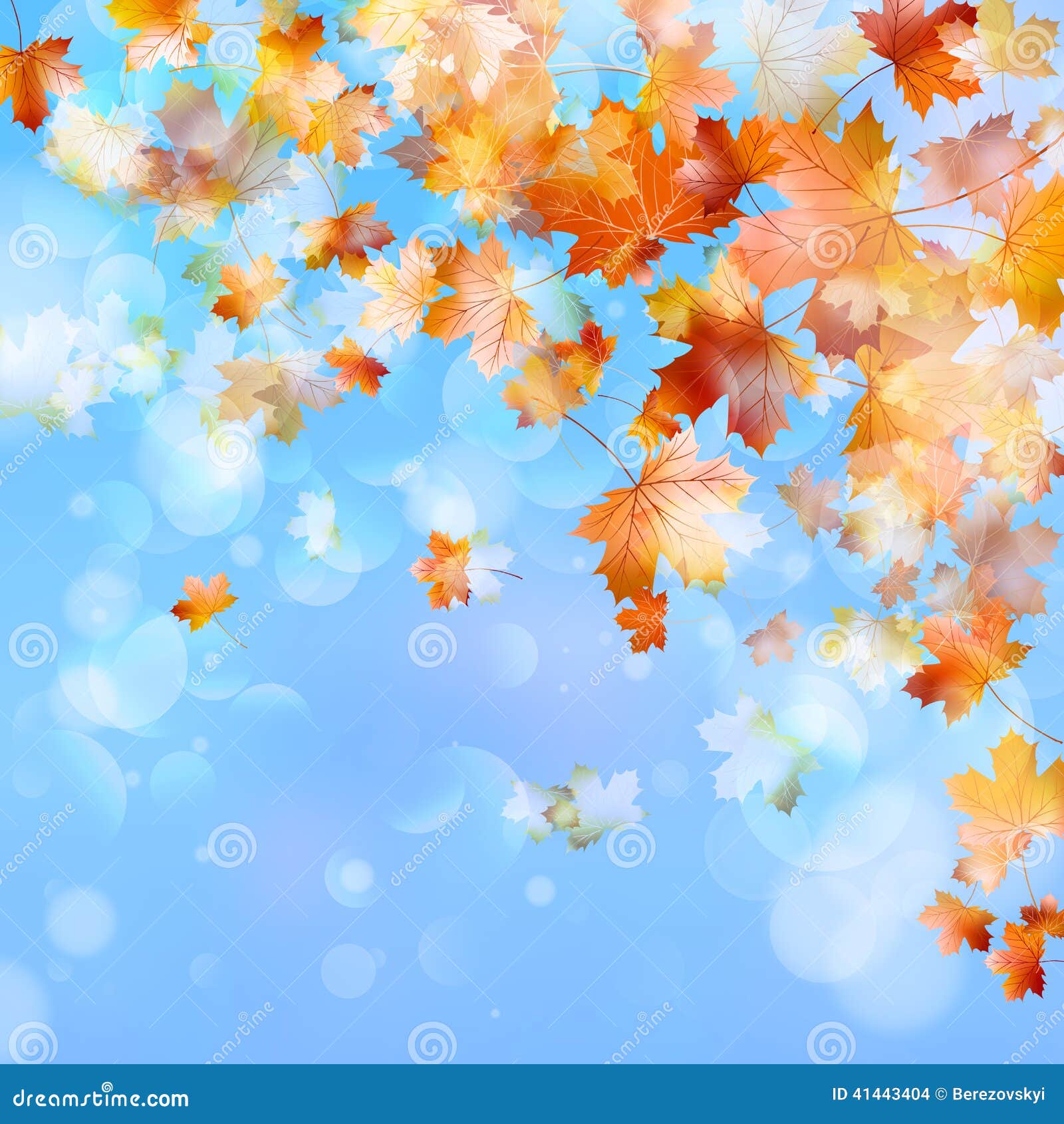 Abstract Autumn Background. EPS 10 Stock Vector - Illustration of ...