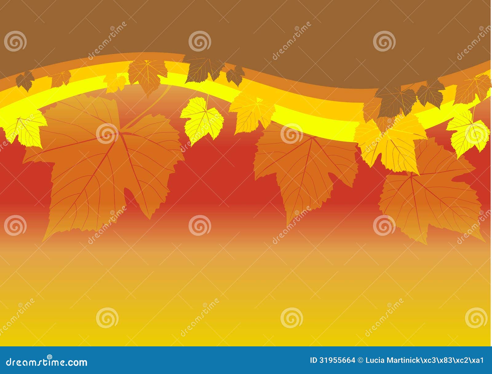 Abstract autumn wallpaper stock illustration. Illustration of ...