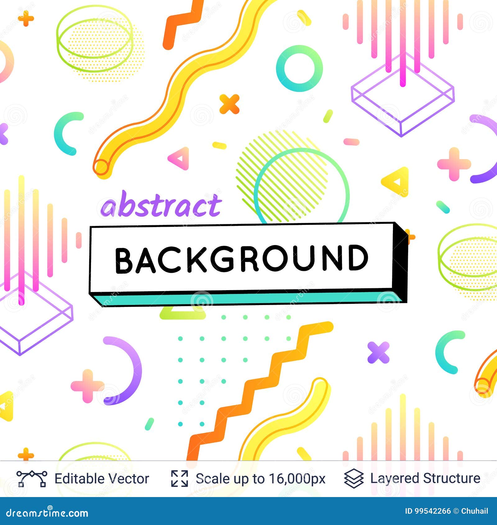 Abstract Avangarde Retro Background. Stock Vector - Illustration of ...
