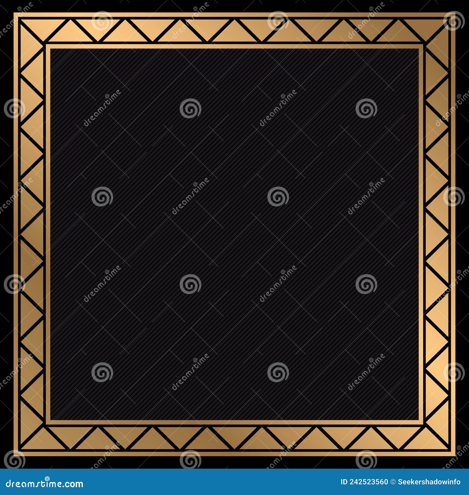Aztec Triangle Pattern Cartoon Vector | CartoonDealer.com #77143397