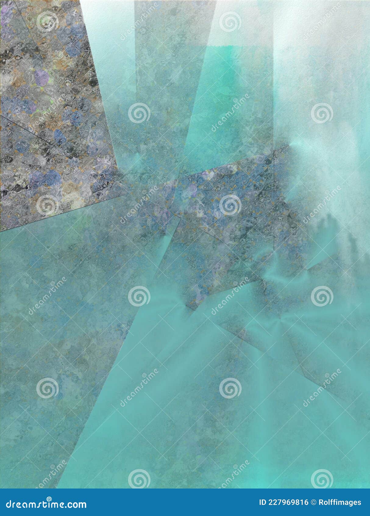 Abstract in azure colors stock illustration. Illustration of details ...