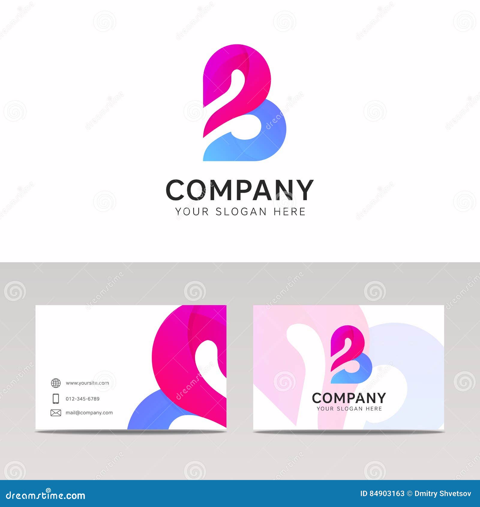 Abstract B Logo Icon Sign Company Symbol Vector Design Stock Vector ...