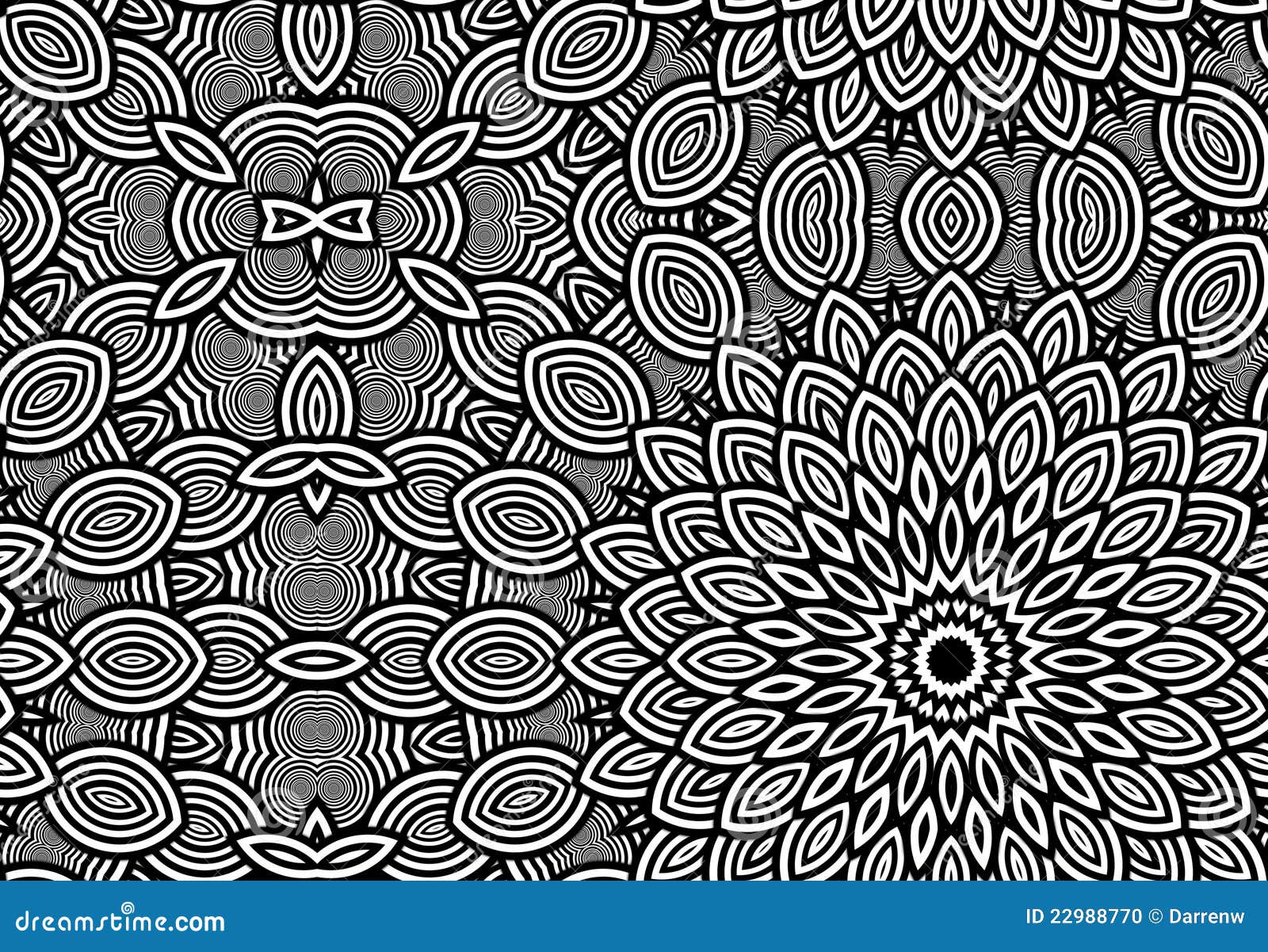 Abstract B&W seamless stock illustration. Illustration of graphic ...