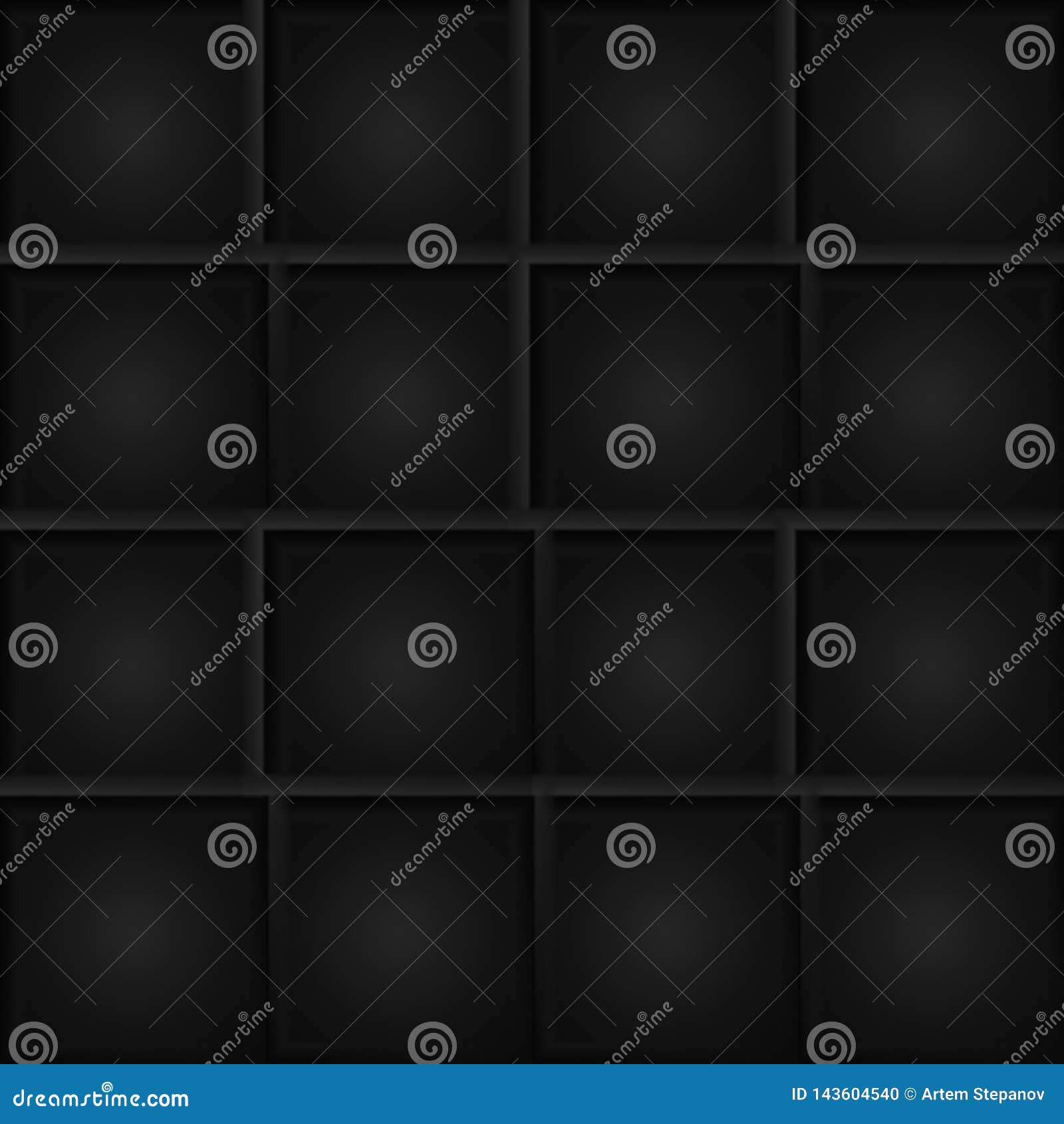Abstract Back Vector Background or Dark Texture with Squares Stock ...