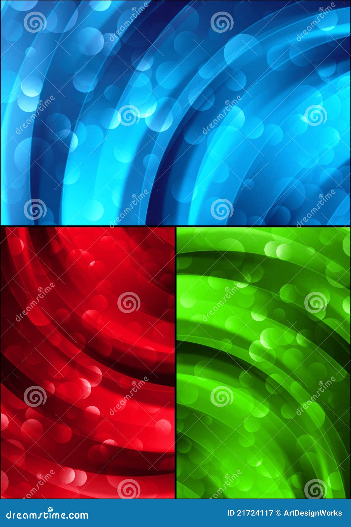 Abstract Backdrop Collection Stock Illustration - Illustration of ...