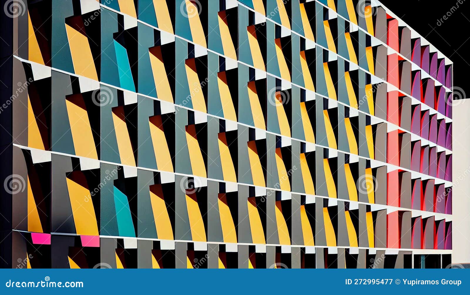 Abstract Backdrop with Geometric Shape and Repetition ,generative AI ...