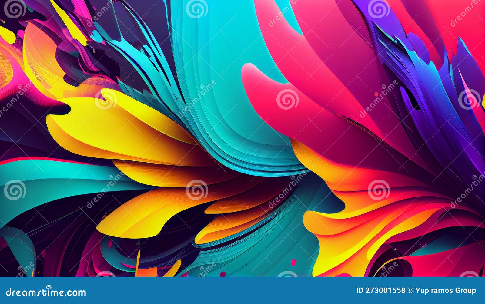 Abstract Backdrop Illustration with Multi Colored Design Generated by ... Abstract Backdrop Illustration with Multi Colored Design Generated by ...
