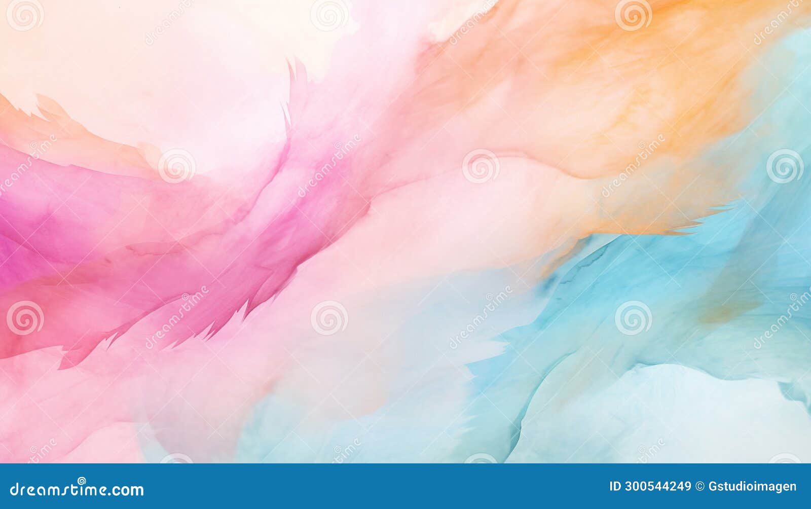 Abstract Backdrop of Multi Colored Paint and Ink Generated by AI Stock ...
