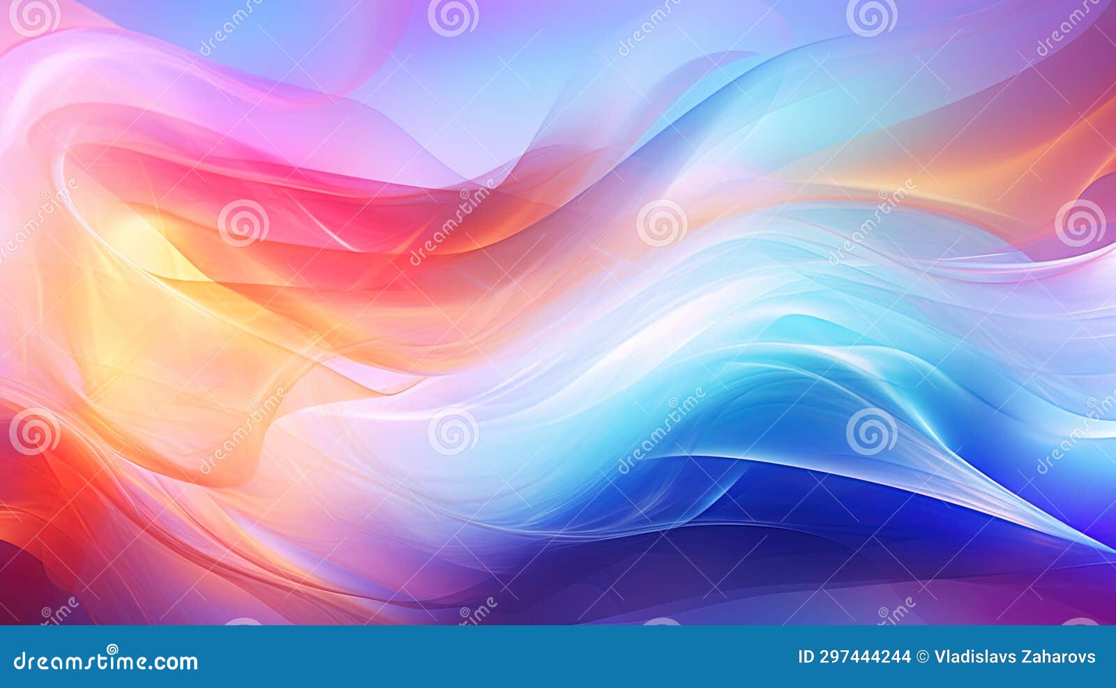 Abstract Backdrop: Visual Energy Flows and Light Flashes Generate a ...