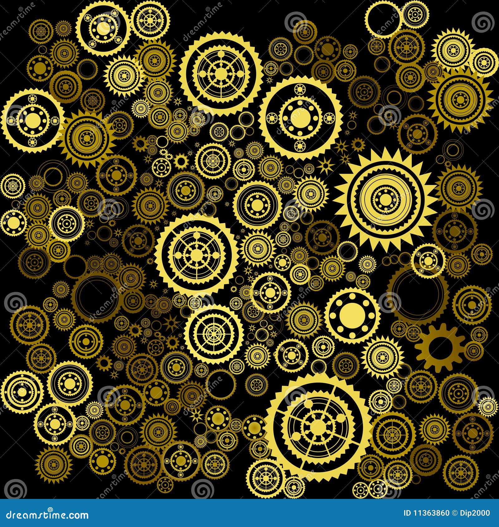 Clockwork Background Royalty-Free Stock Image | CartoonDealer.com #33836992