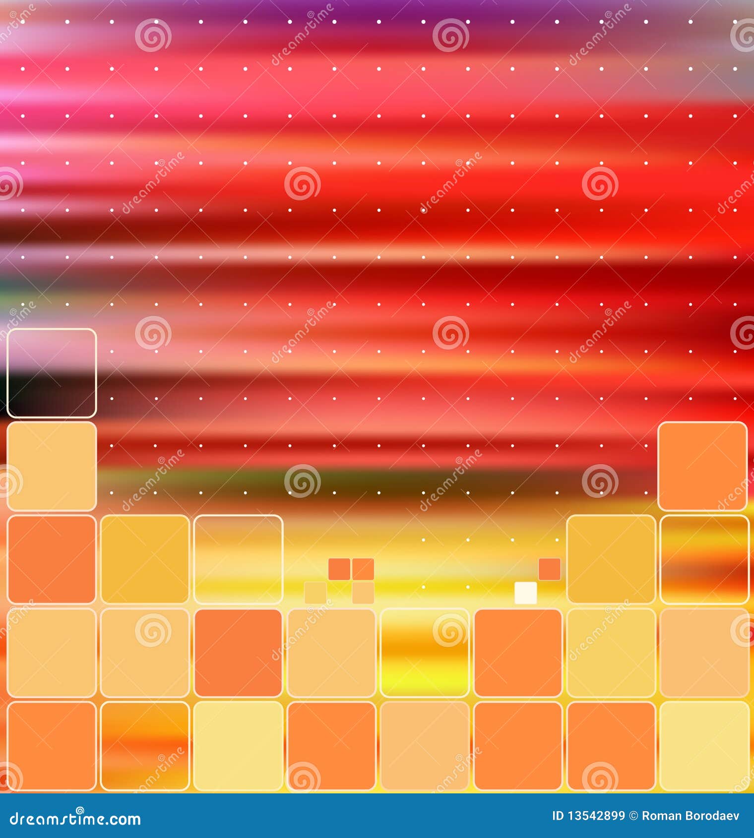 Abstract Orange Geometric Technology Background Stock Vector ...