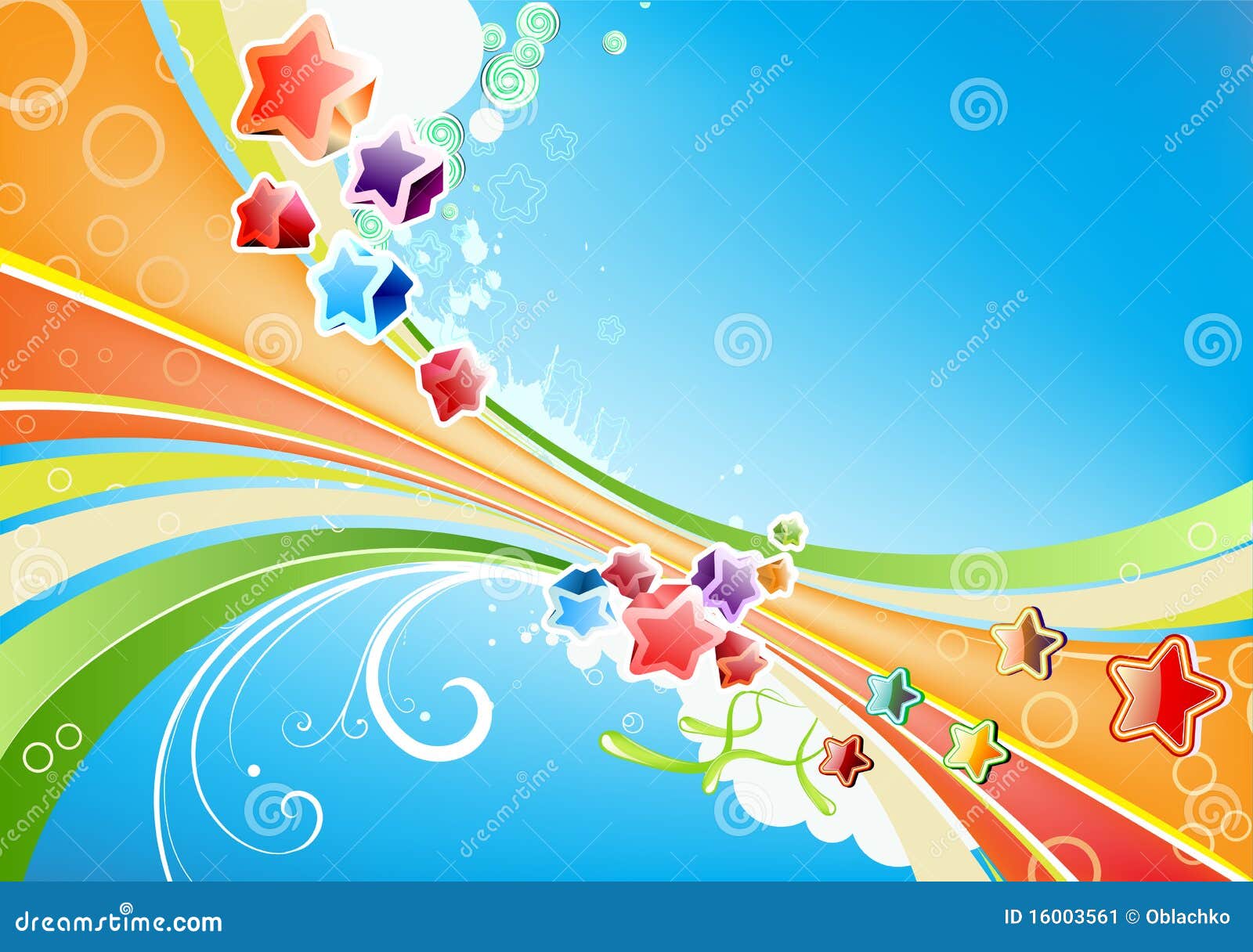 Abstract Background stock vector. Illustration of bright - 16003561