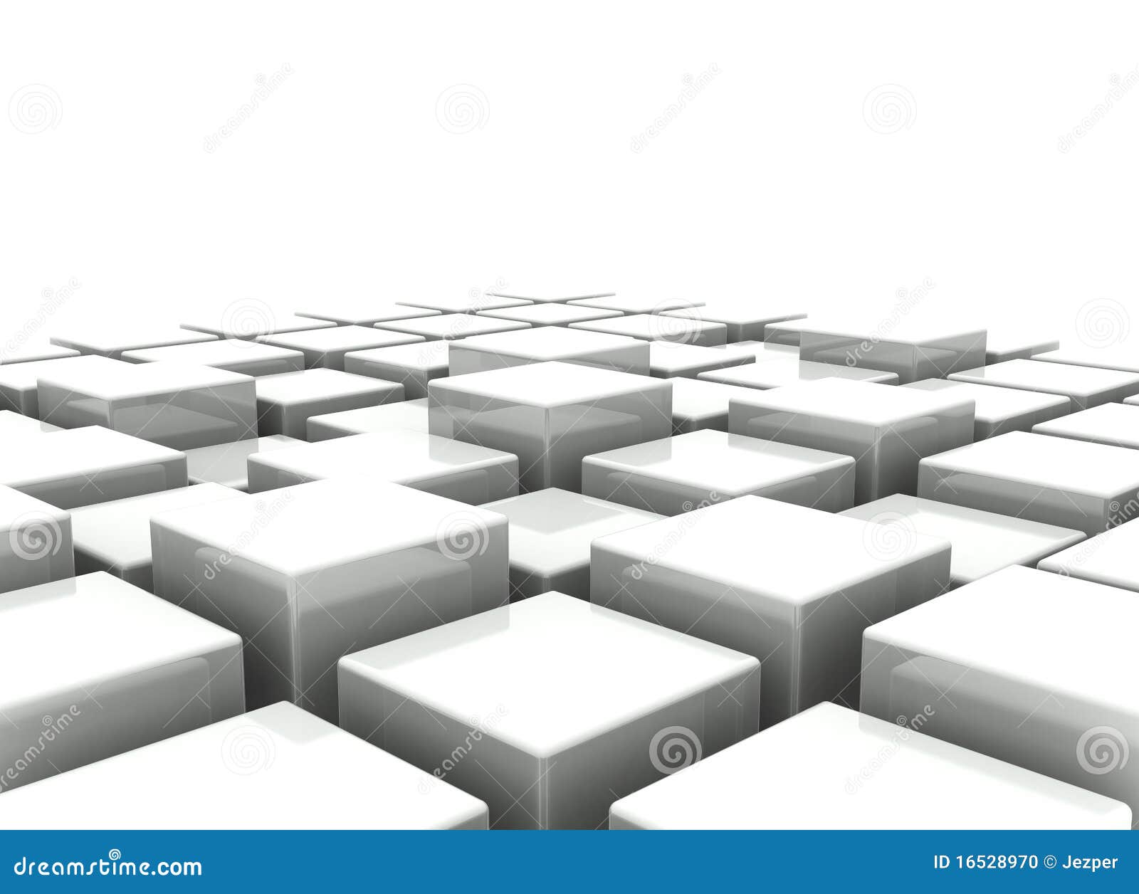 Abstract Background of 3d Blocks Stock Illustration - Illustration of ...