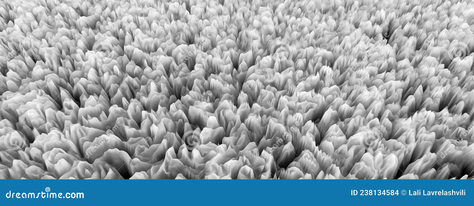 Abstract Background, Abstract Flower Surface Texture. 3d Illustration ...