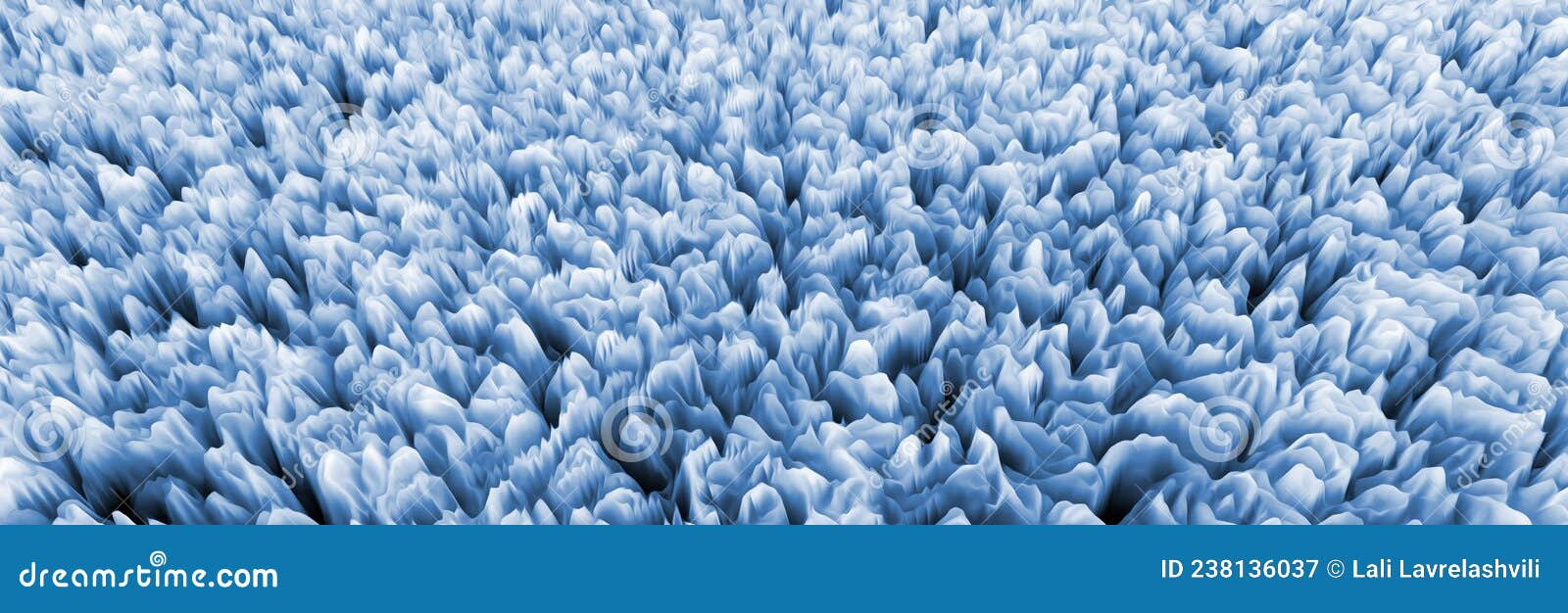 Abstract Background, Abstract Flower Surface Texture. 3d Illustration ...