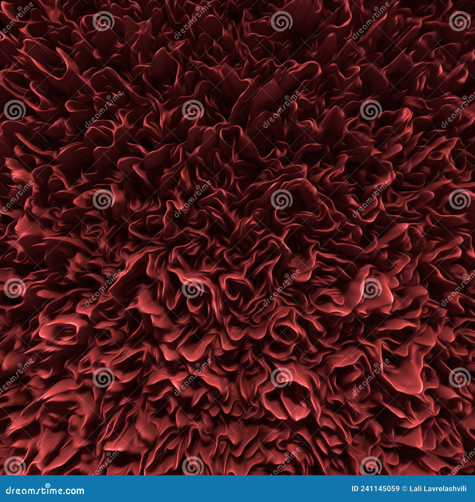 Abstract Background, Abstract Flower Surface Texture. 3d Illustration ...