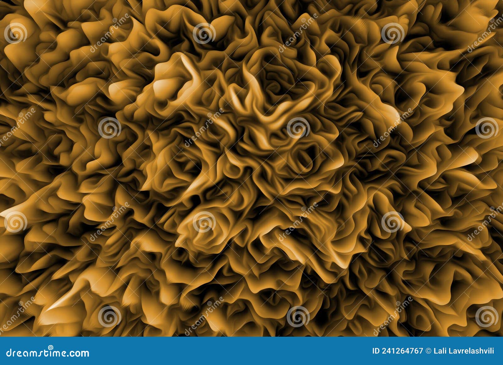 Abstract Background, Abstract Flower Surface Texture. 3d Illustration ...