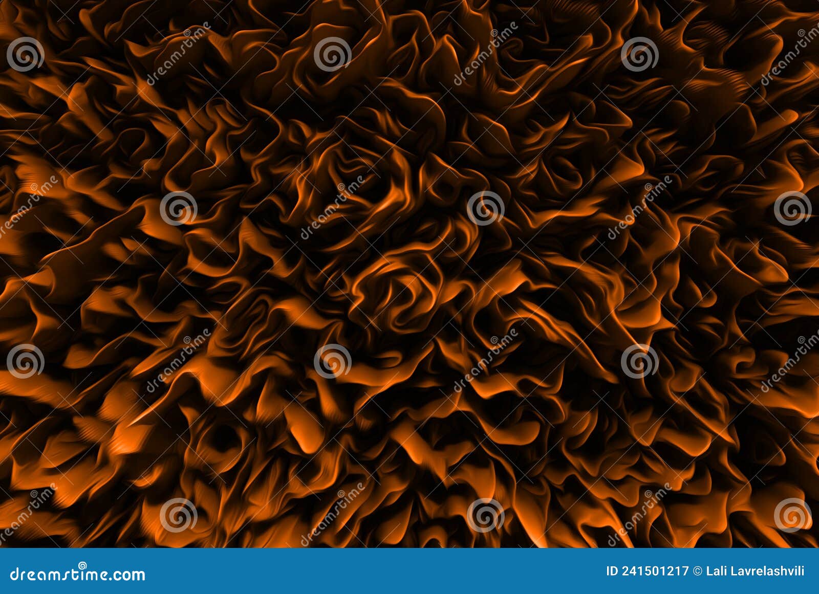 Abstract Background, Abstract Flower Surface Texture. 3d Illustration ...