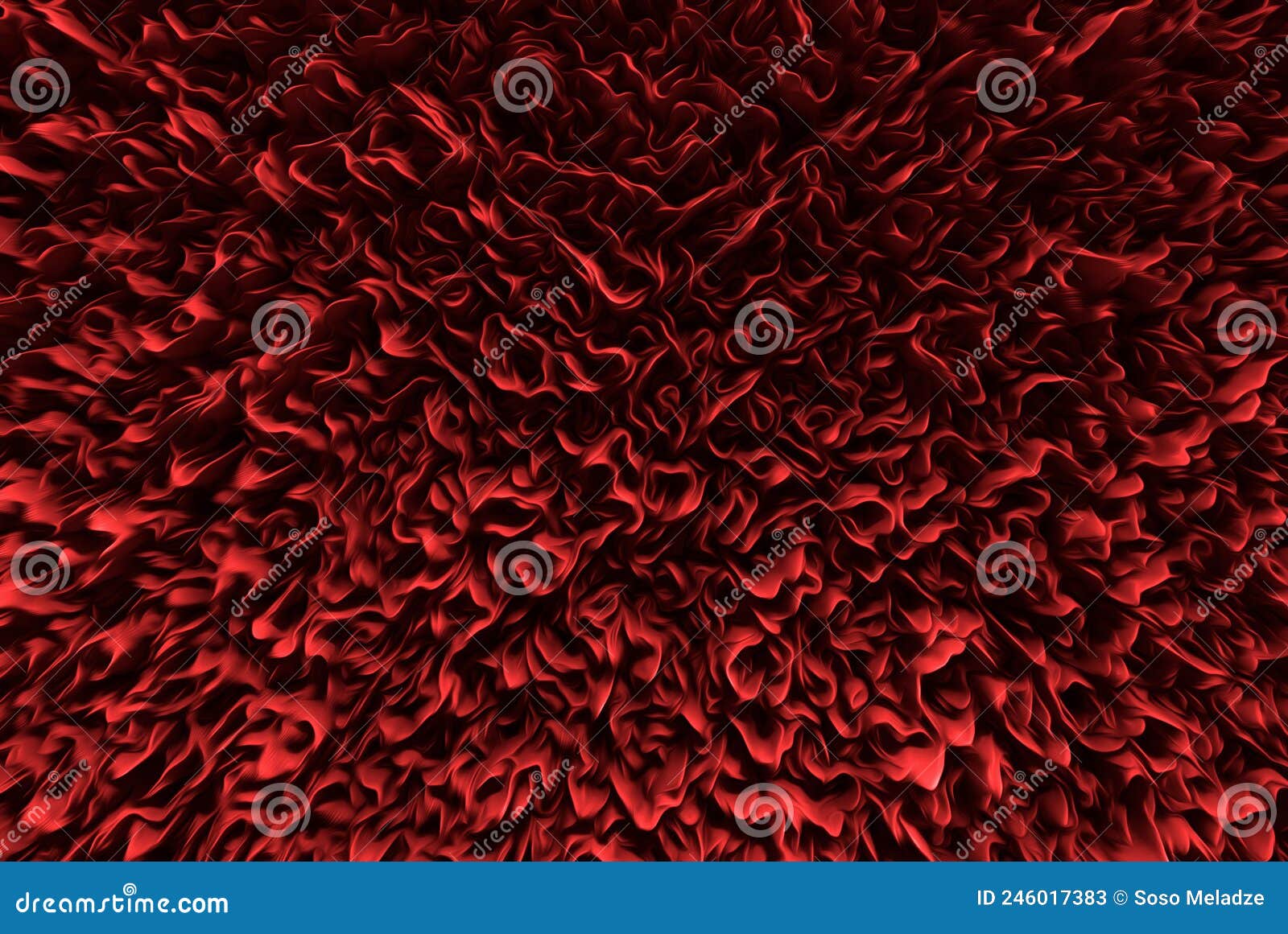 Abstract Background, Abstract Flower Surface Texture. 3d Illustration ...