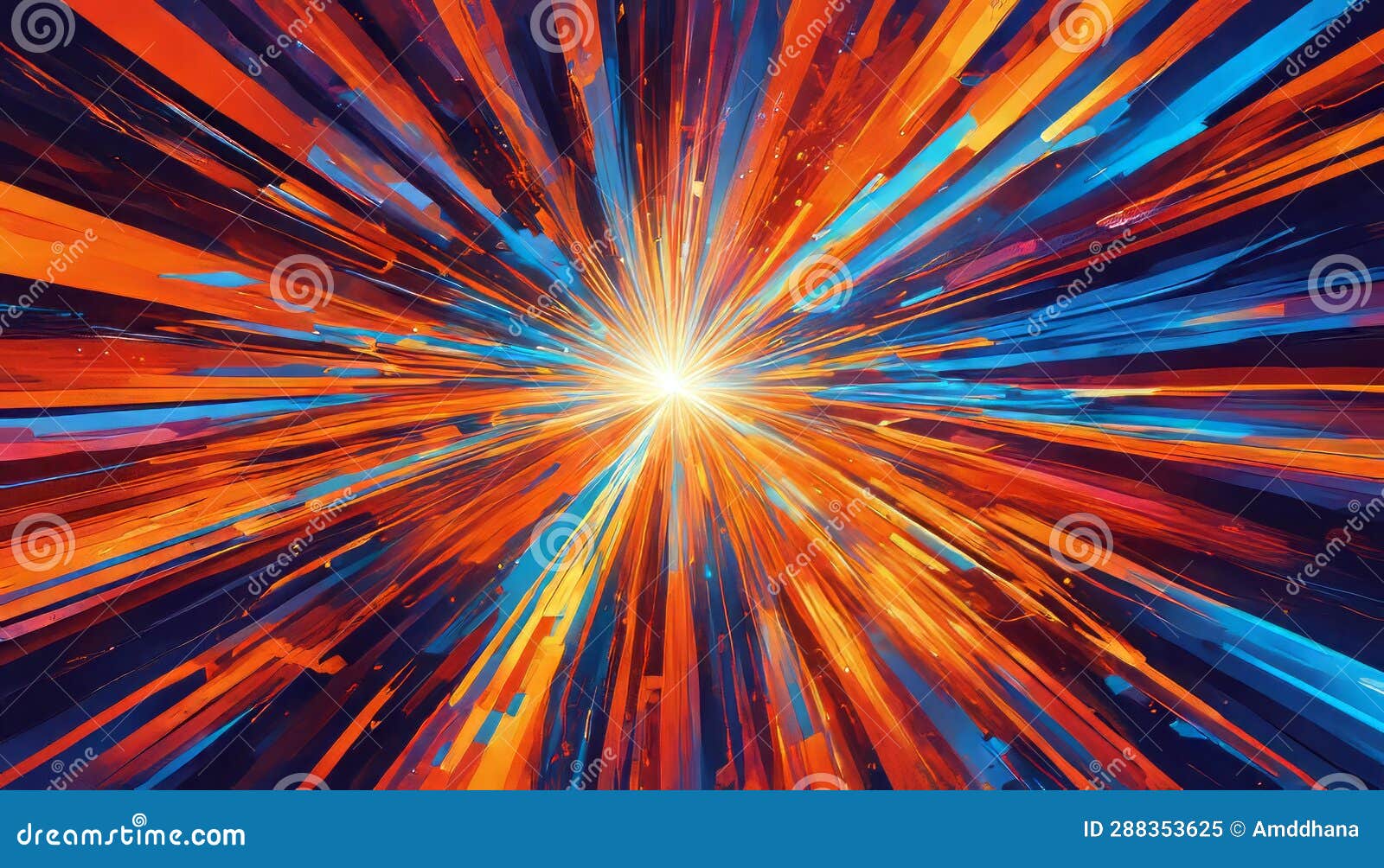 Abstract Background Adorned with a Spectrum of Bright Hues Stock ...