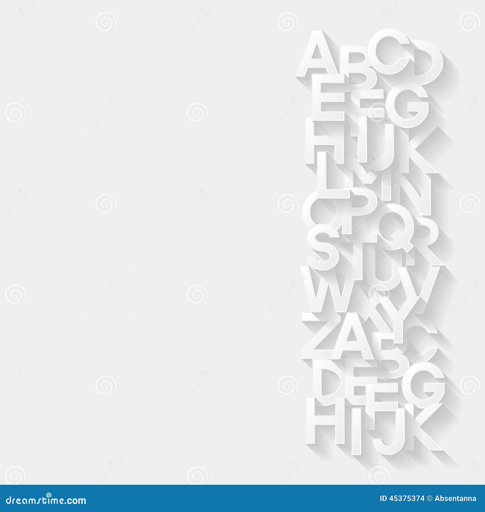 Abstract Background with Alphabet Stock Vector - Illustration of label ...