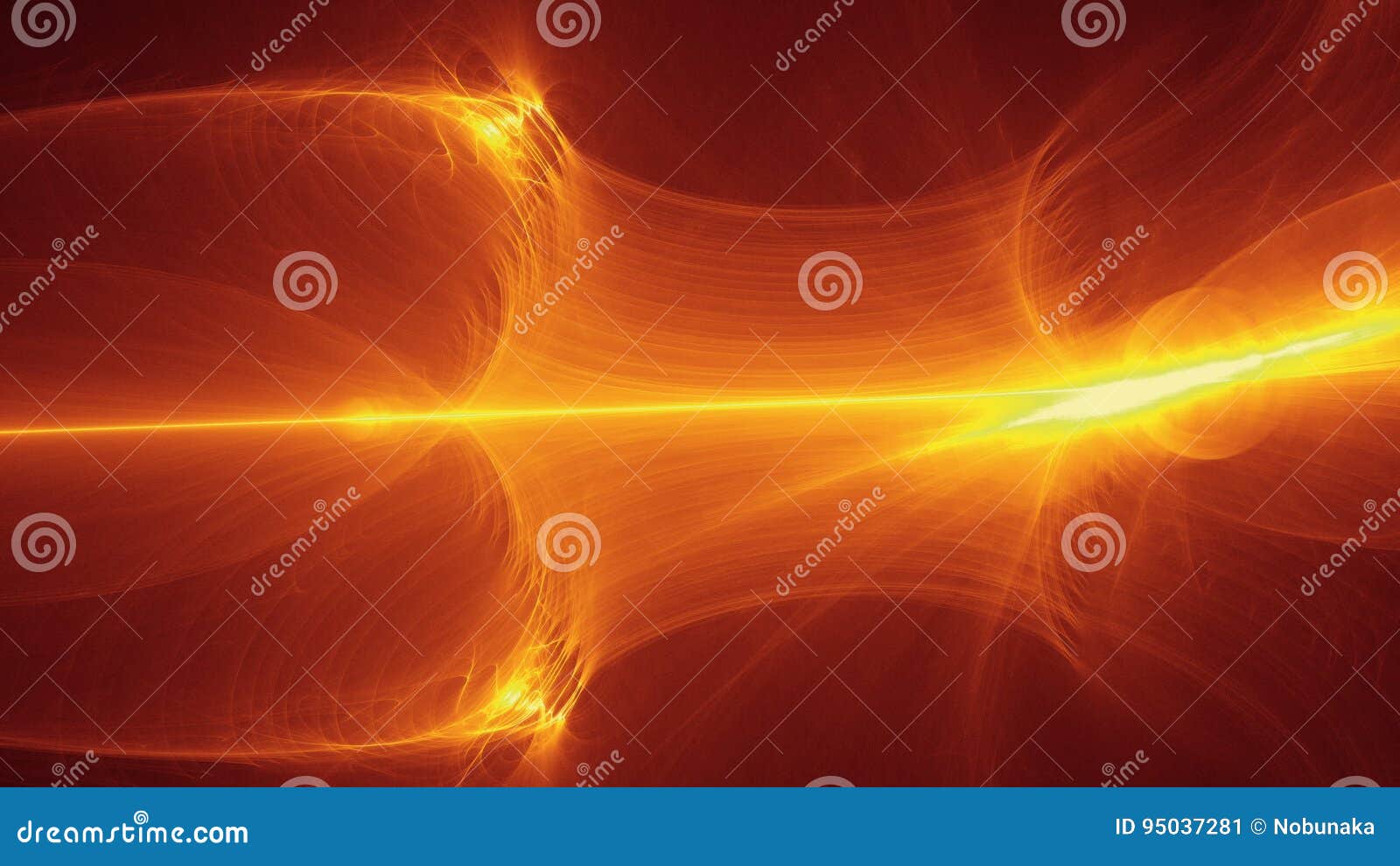 Abstract Background Amber Light Effects on Black Screen with Motion ...