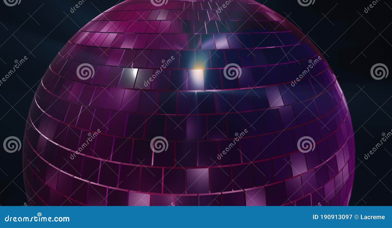 Abstract Background with Animation of Disco Ball Stock Video - Video of ...