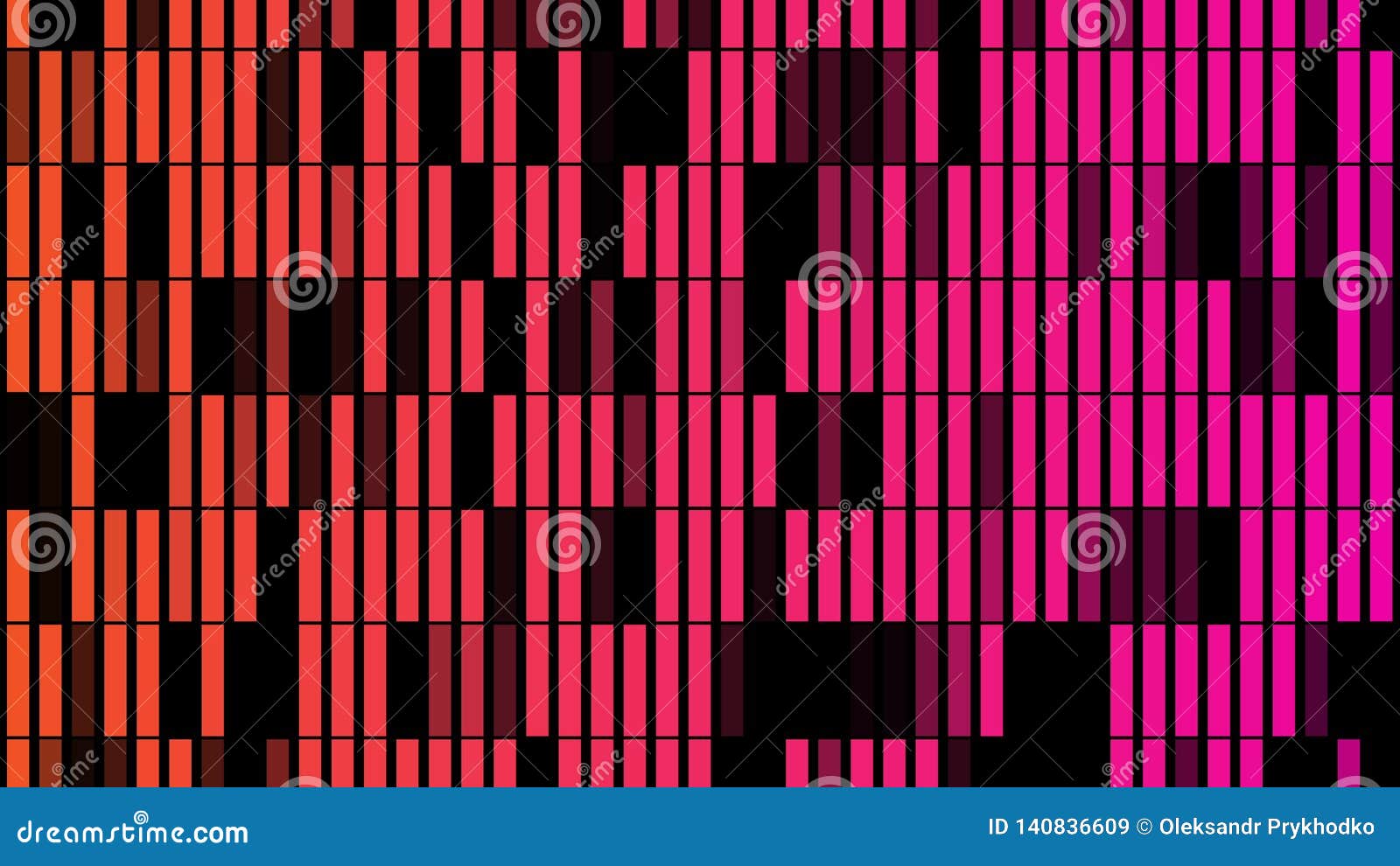 Abstract Background with Animation of Flicker Particles Stock ...