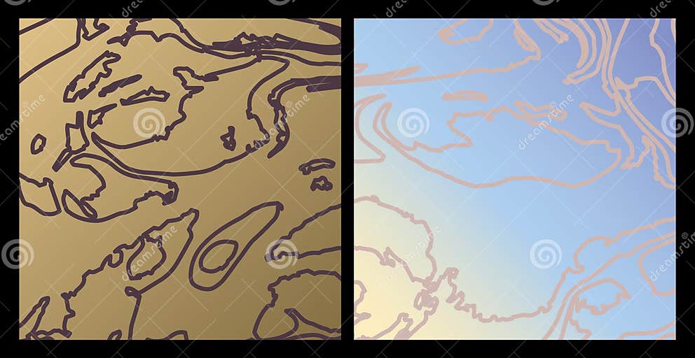 Abstract Background of Arbitrary Lines. Template for Covers, Banners ...