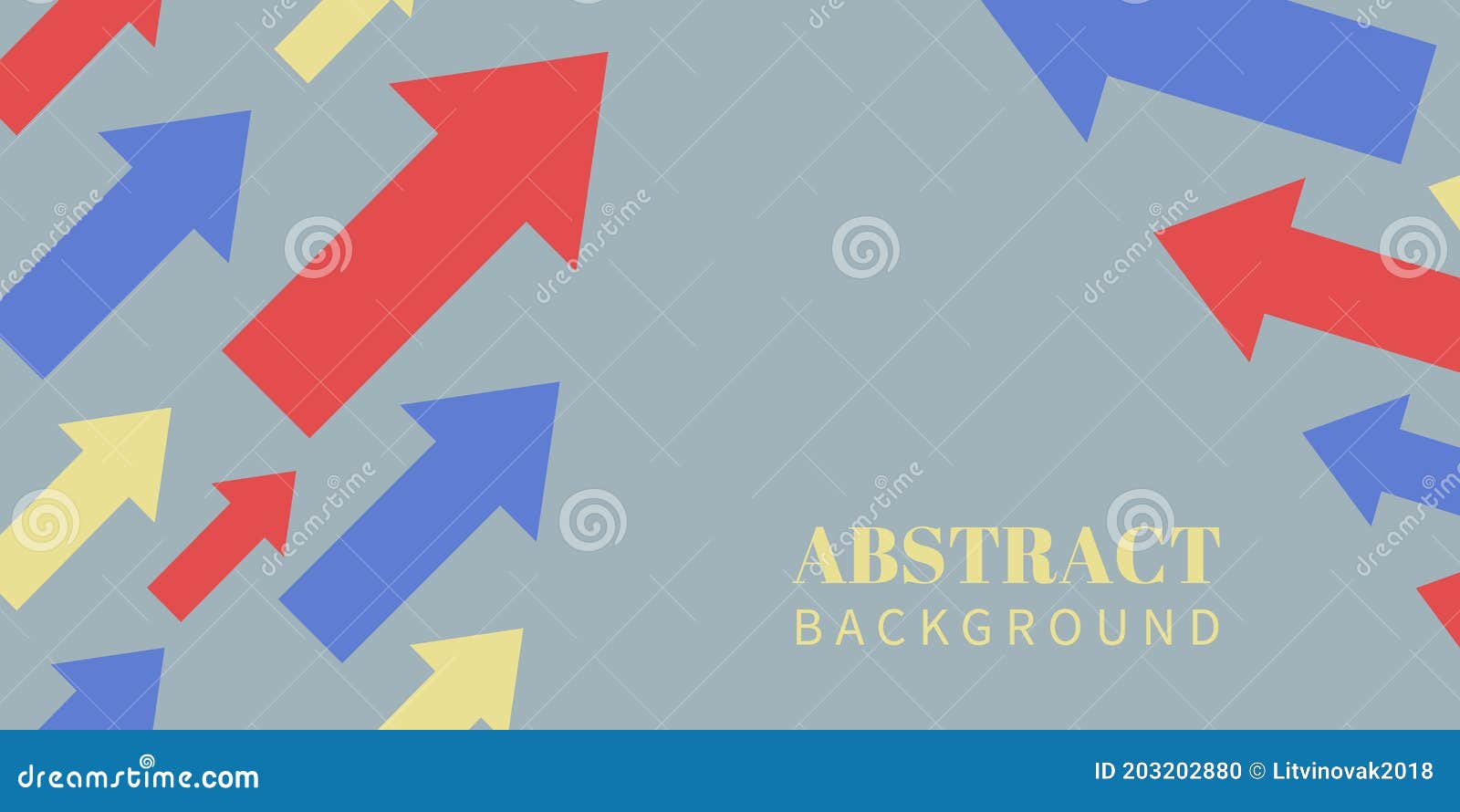 Abstract Background with Arrows. Vector Illustration Stock Vector ...