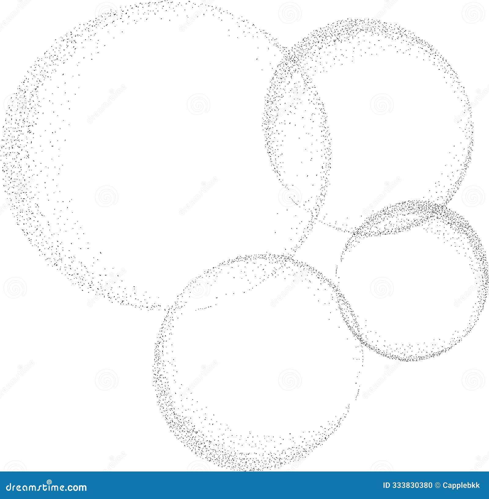 Abstract Background Art Dot Circle Shapes, Bubble Black Dot Circle ...