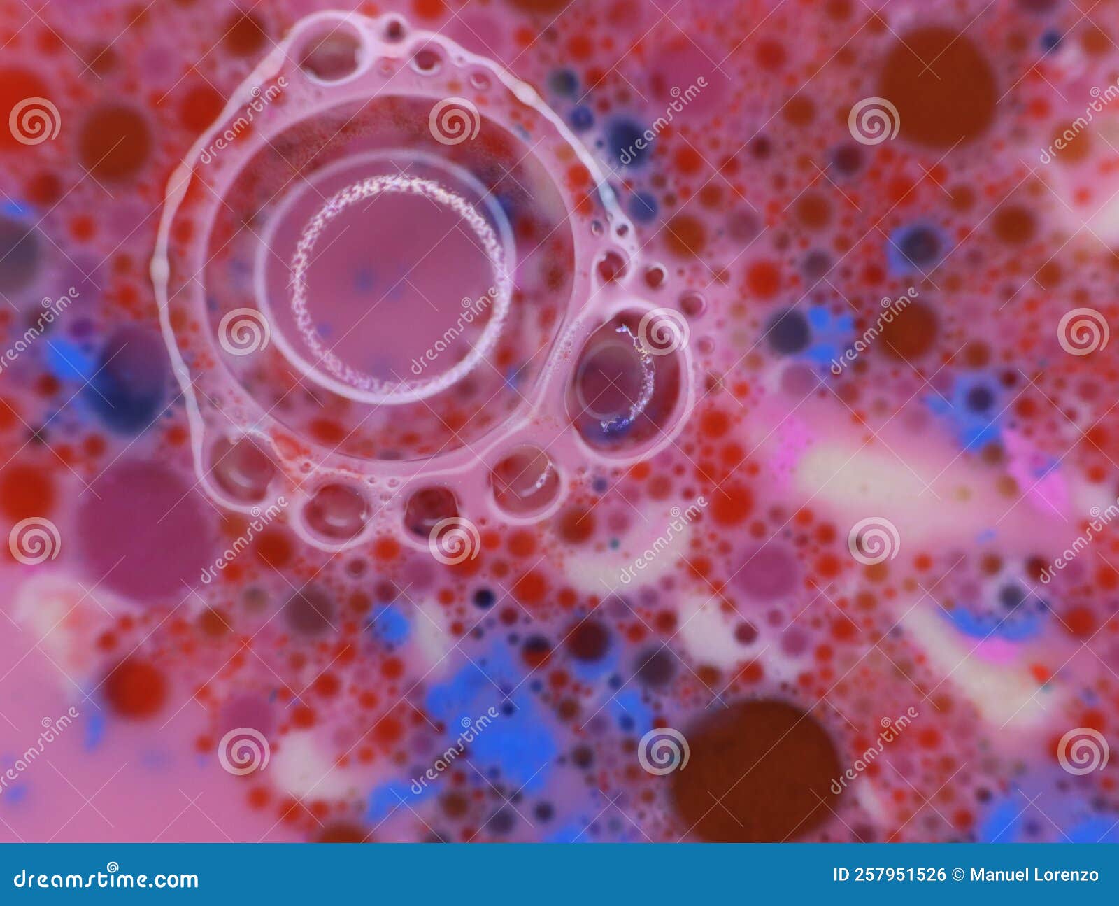 Abstract Background of Artificial Colors Rare Shapes Different Stock ...