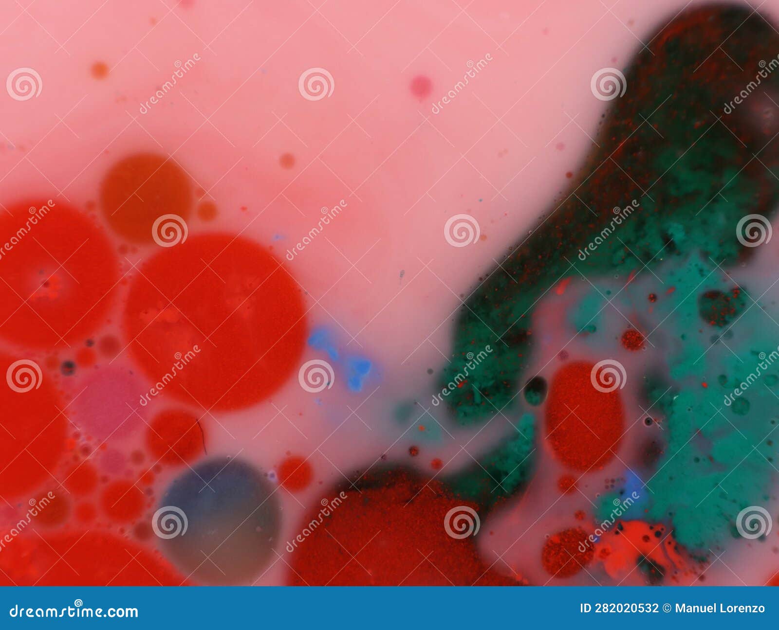 Abstract Background of Artificial Colors Rare Shapes Different Stock ...