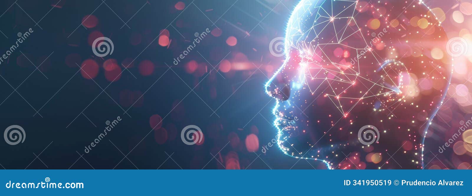 Abstract Background of Artificial Intelligence and Sensory Technology ...