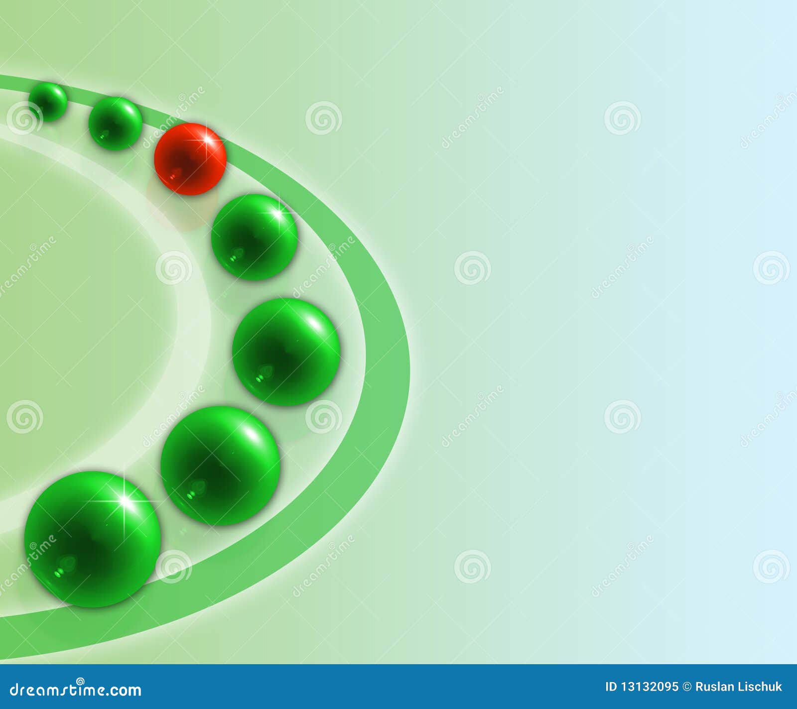 Abstract Background from Balls Stock Illustration - Illustration of ...