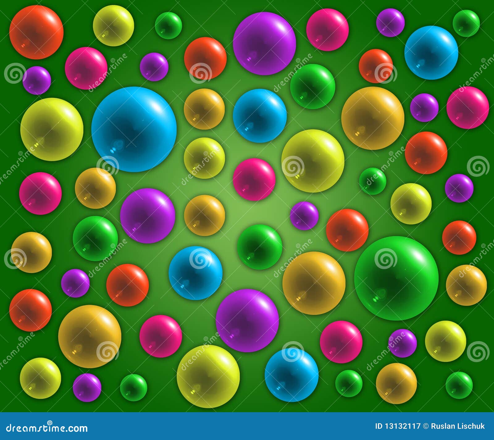 Abstract Background from Balls Stock Illustration - Illustration of ...
