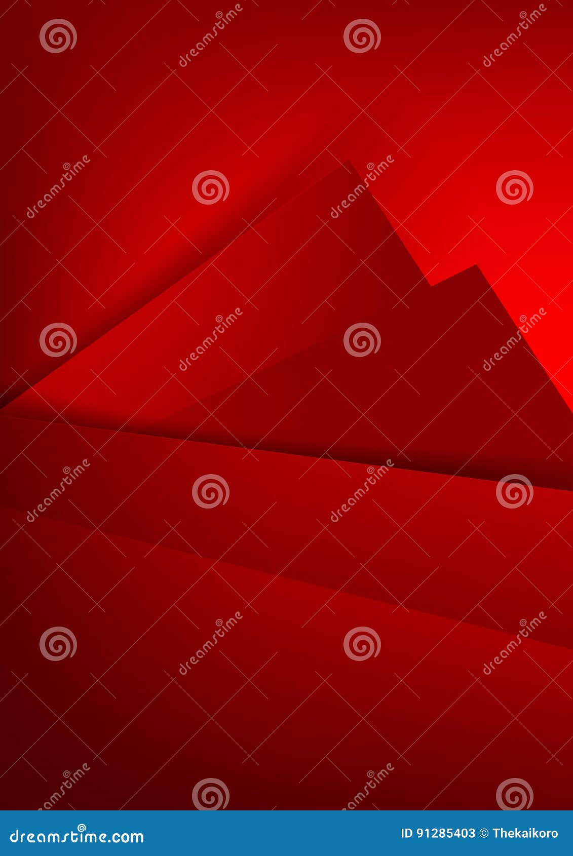 Abstract Background Basic Geometry Red Layered and Overlap Stock Vector ...